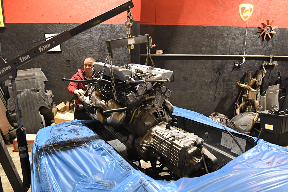 Lamborghini Diablo Restoration — Engine & Body | European Auto Service